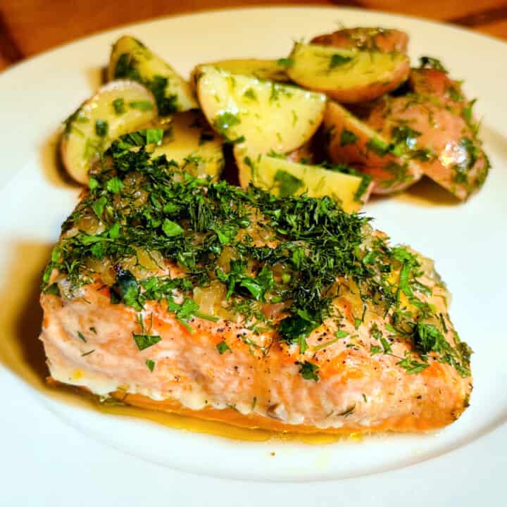 Herbed Salmon - Secret Kitchen Society